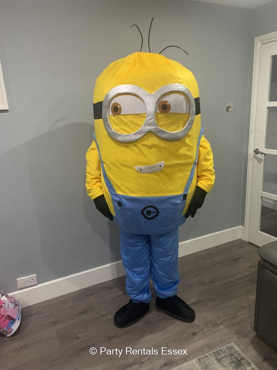 Minion Mascot Costume - Hire in Benfleet | Party Rentals Essex